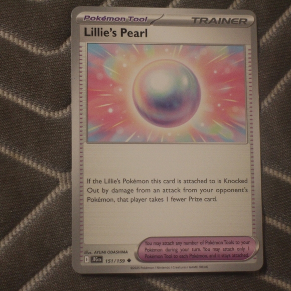 Pokemon | Games | Pokemon Trainer Card Lillies Pearl With Multicolor ...